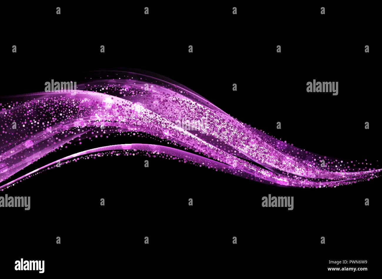 Abstract gold bokeh line Stock Vector Images - Alamy