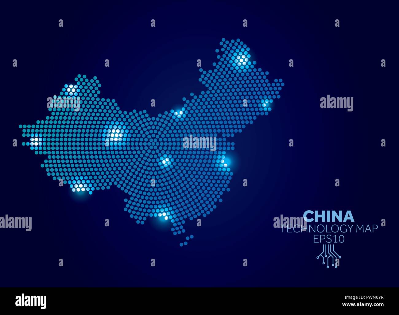 Chinese artificial intelligence Stock Vector Images - Alamy