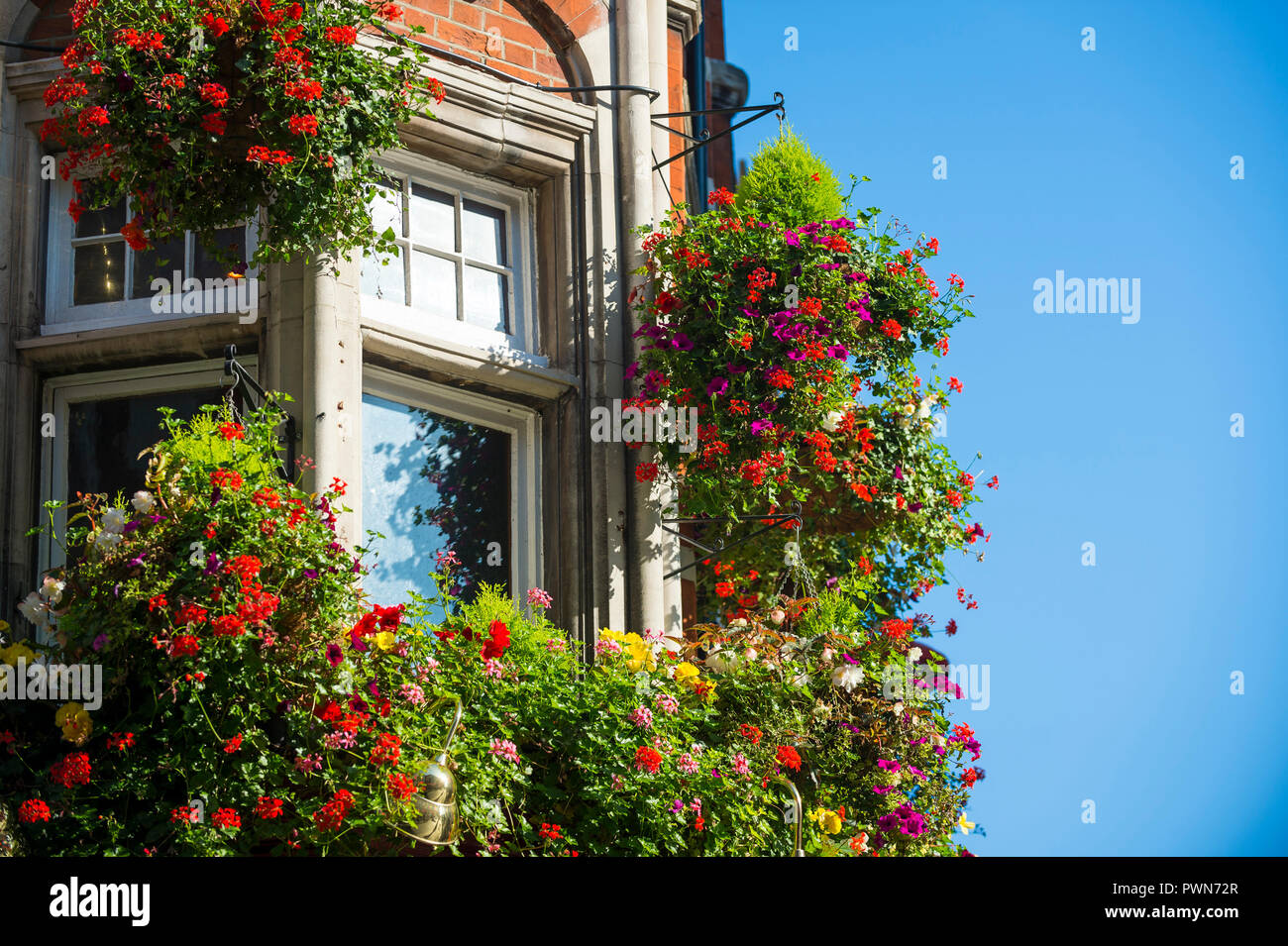 London flower box spring summer hi-res stock photography and images - Alamy