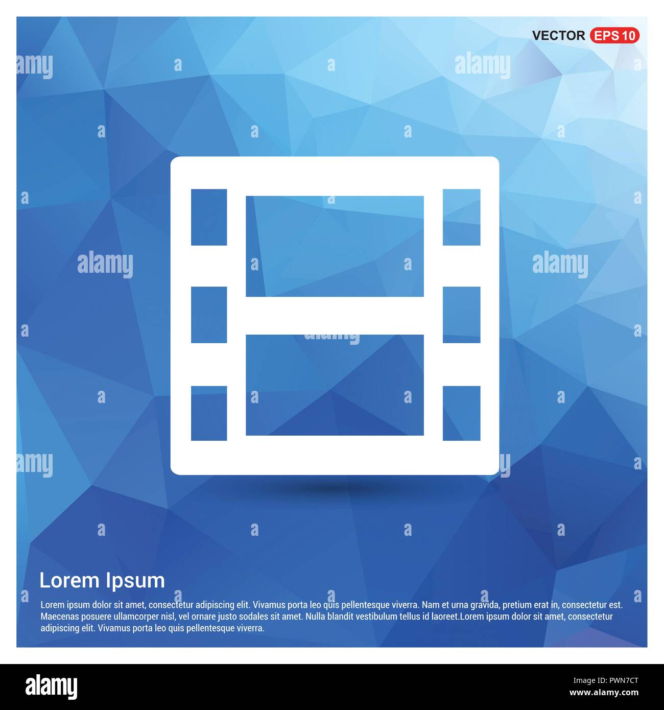 Film strip icon - Free vector icon Stock Vector Image & Art - Alamy