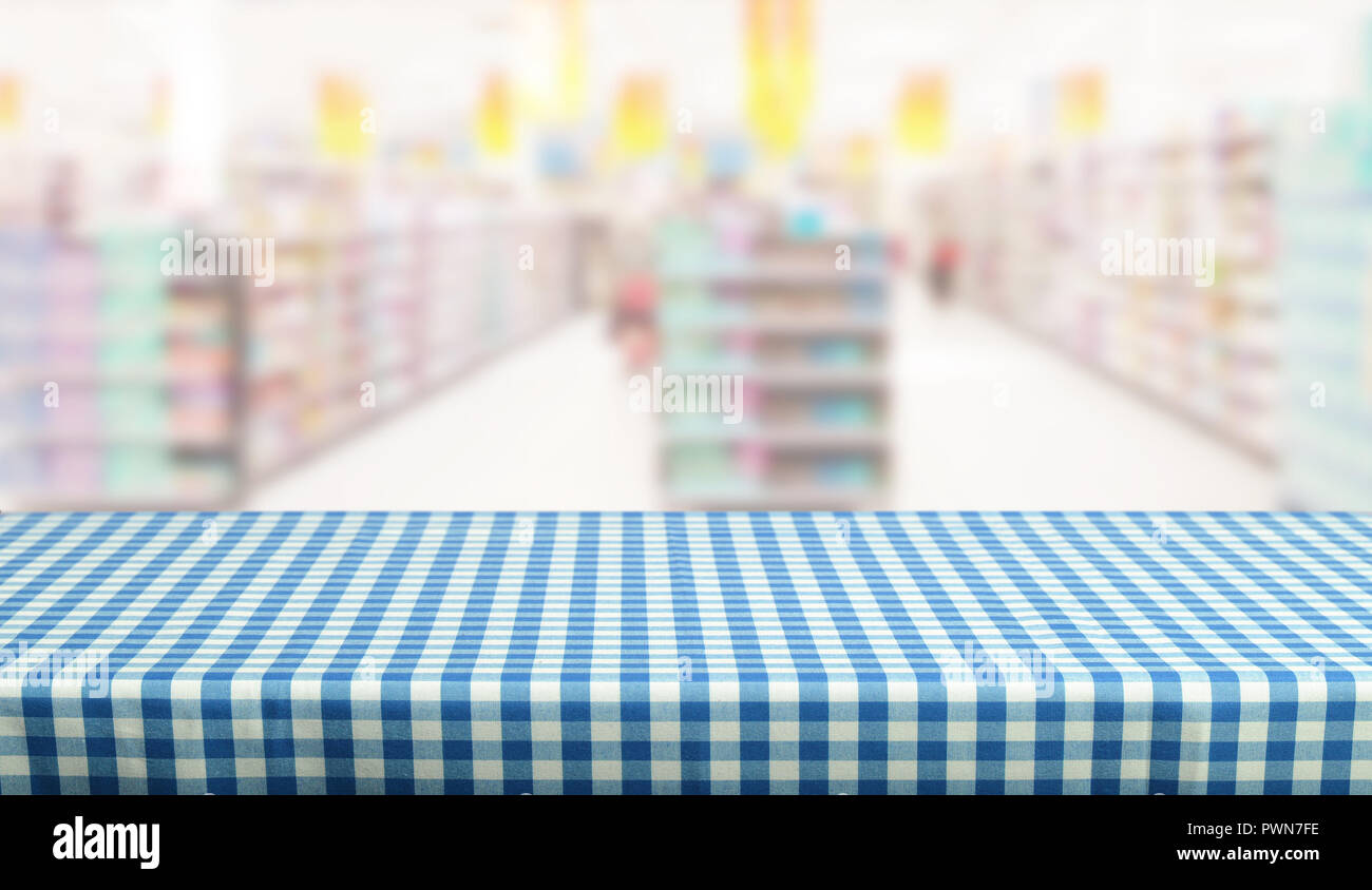empty table for product display montages Stock Photo - Alamy