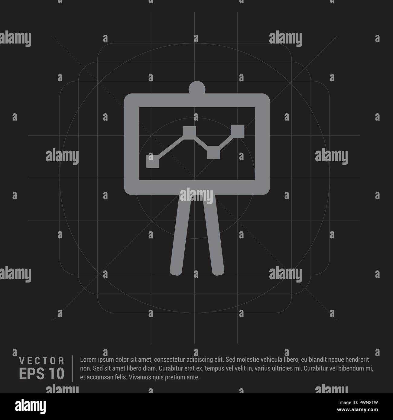 Progress chart Icon Stock Vector Image & Art - Alamy