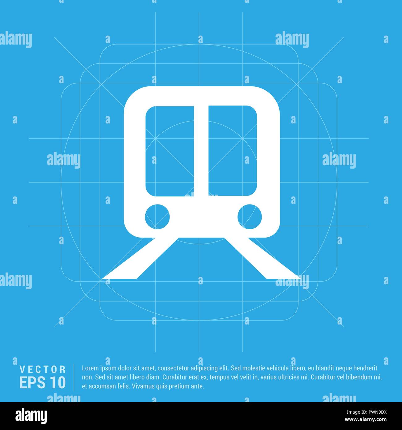 Railroad track icon Stock Vector Image & Art - Alamy