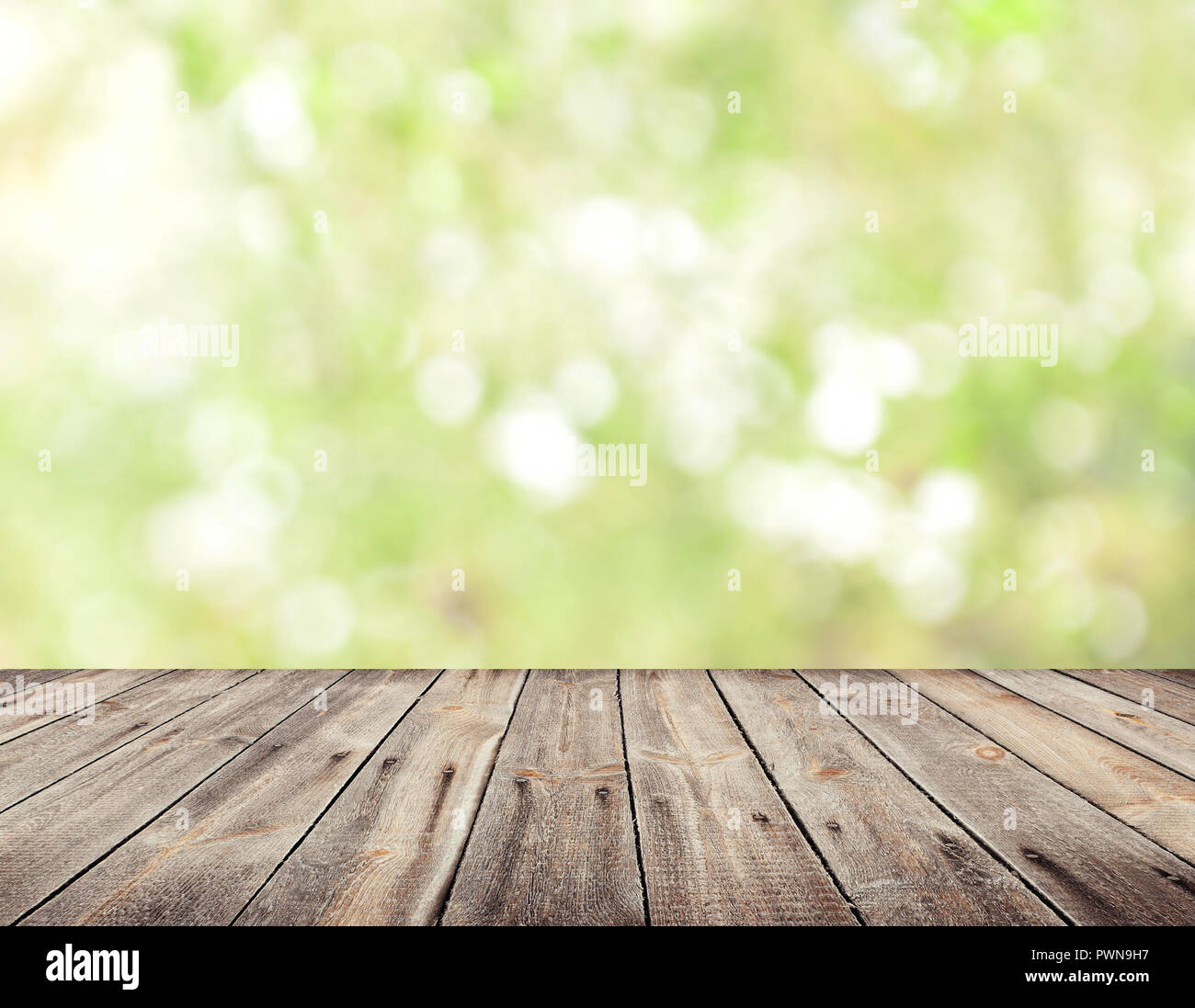 empty table for product display montages Stock Photo - Alamy