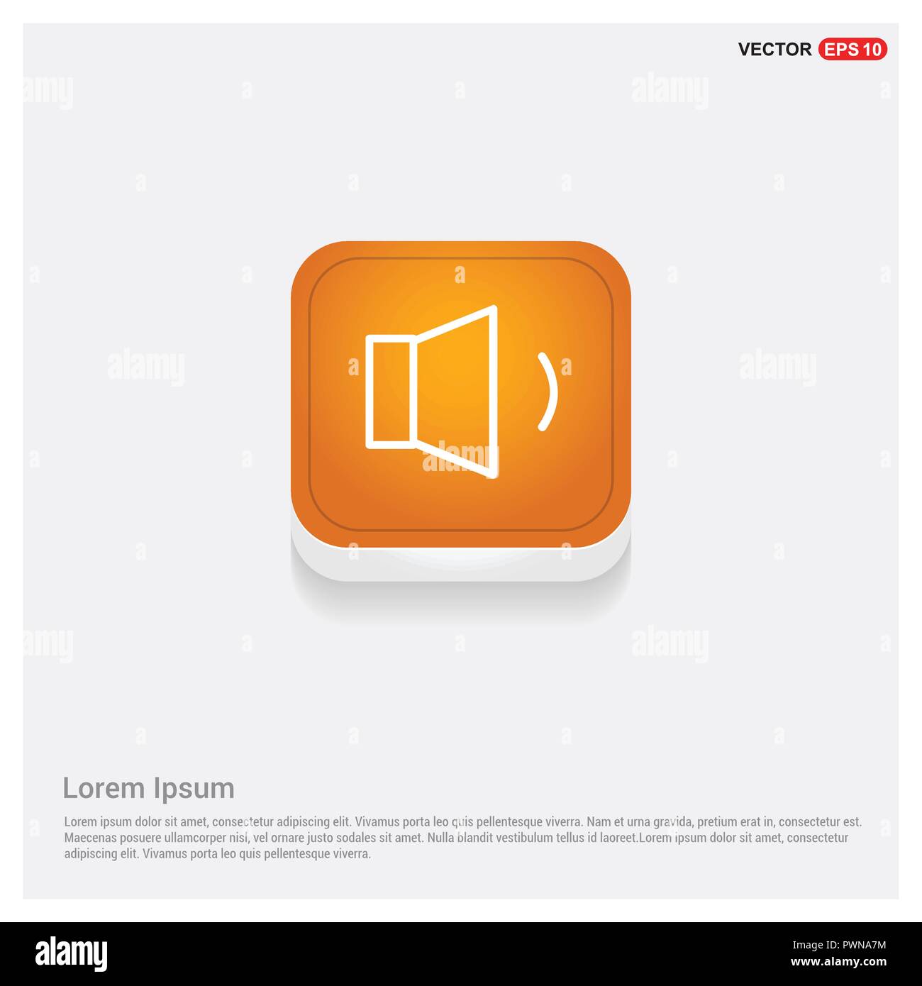 Sound volume icon Stock Vector Image & Art - Alamy