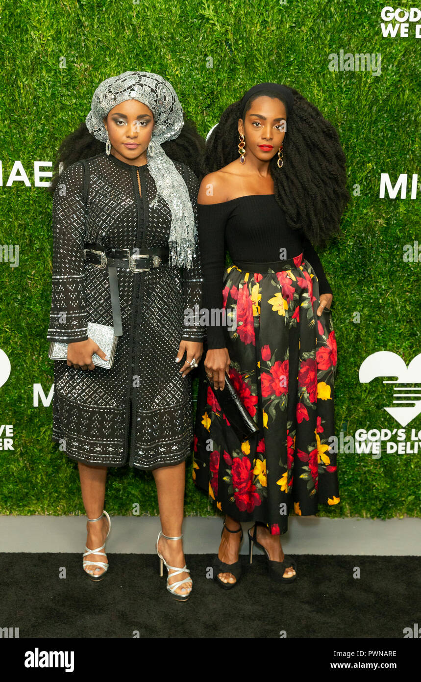 New York, NY - October 16, 2018: TK Wonder, Cipriana Quann attend God's ...