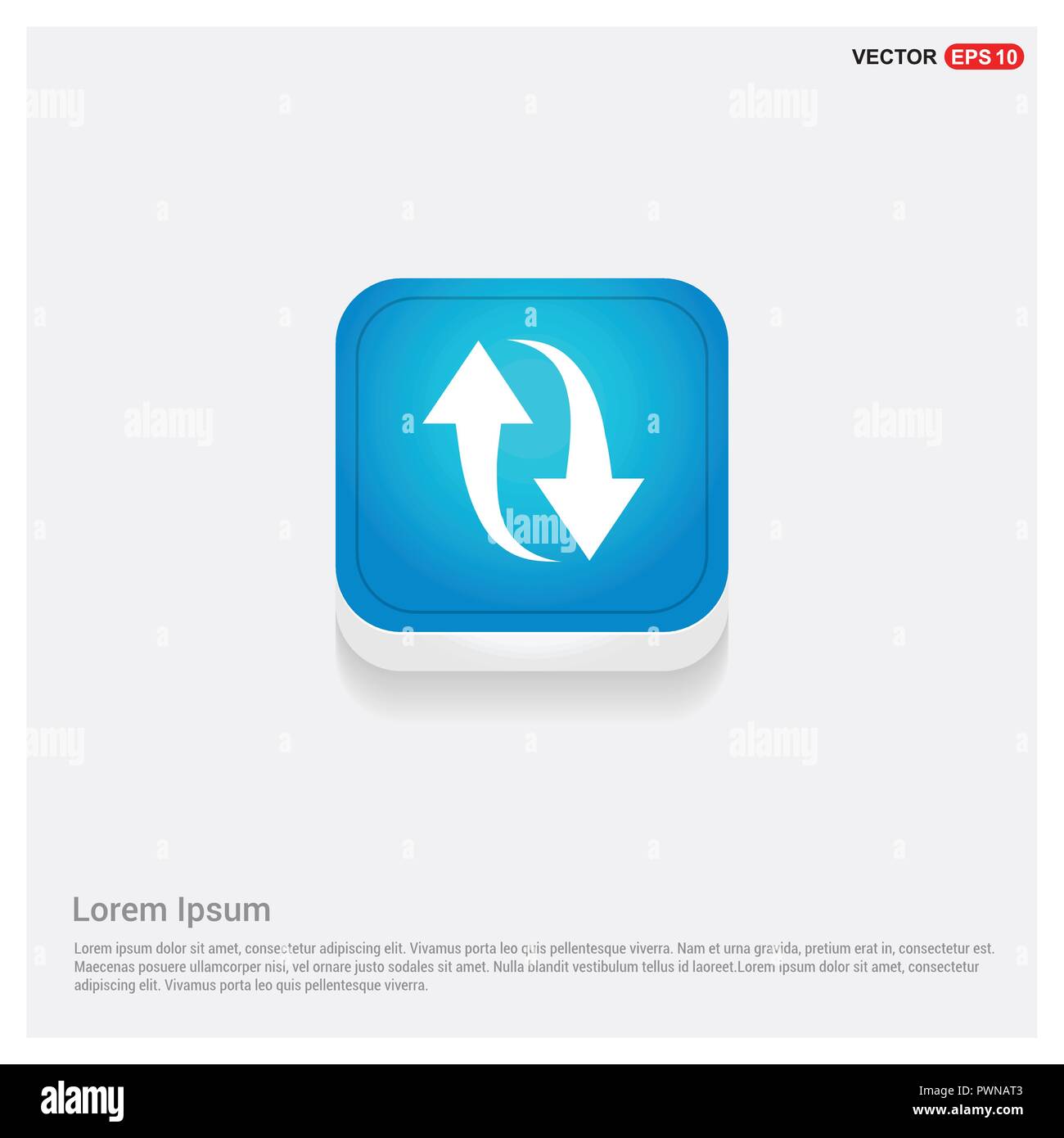 2 side arrow Icon Stock Vector Image & Art - Alamy