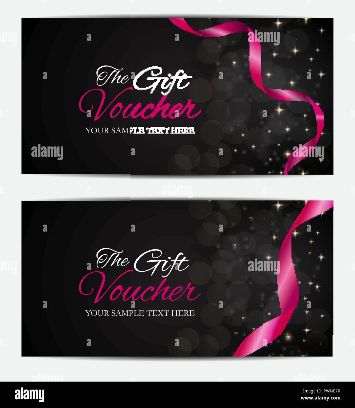 Luxury Members, Gift Card Template for your Business Vector ...