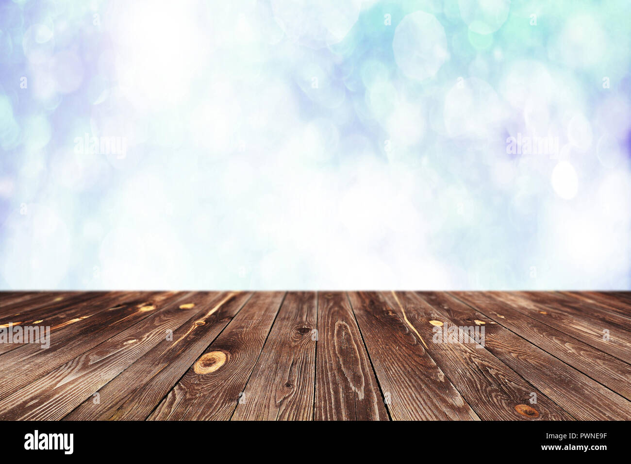 empty table for display montages Stock Photo - Alamy