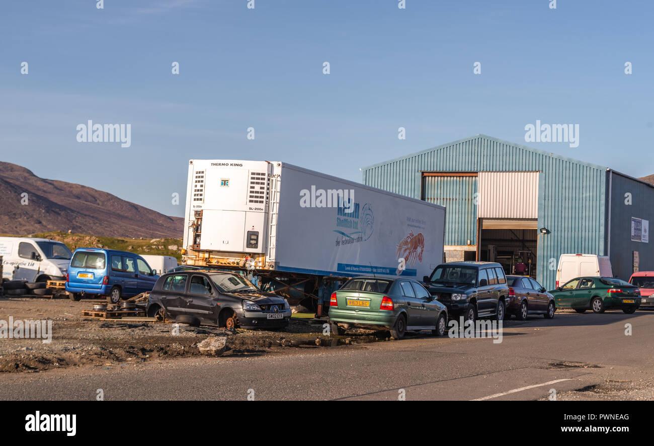 Leverburgh port hi-res stock photography and images - Alamy