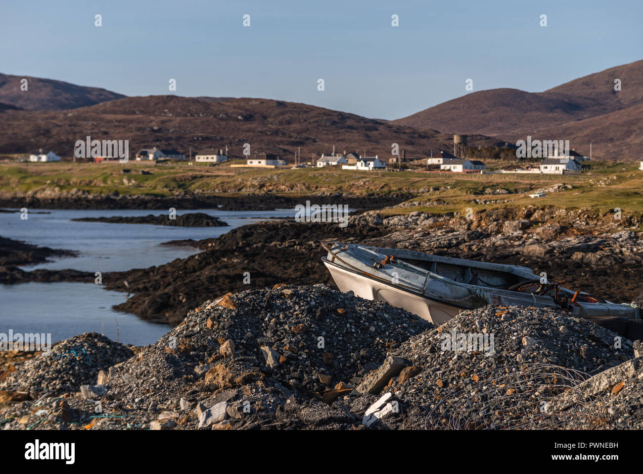 Port of Leverburgh, Isle of Harris, Outer Hebrides, Scotland, Uk Stock ...