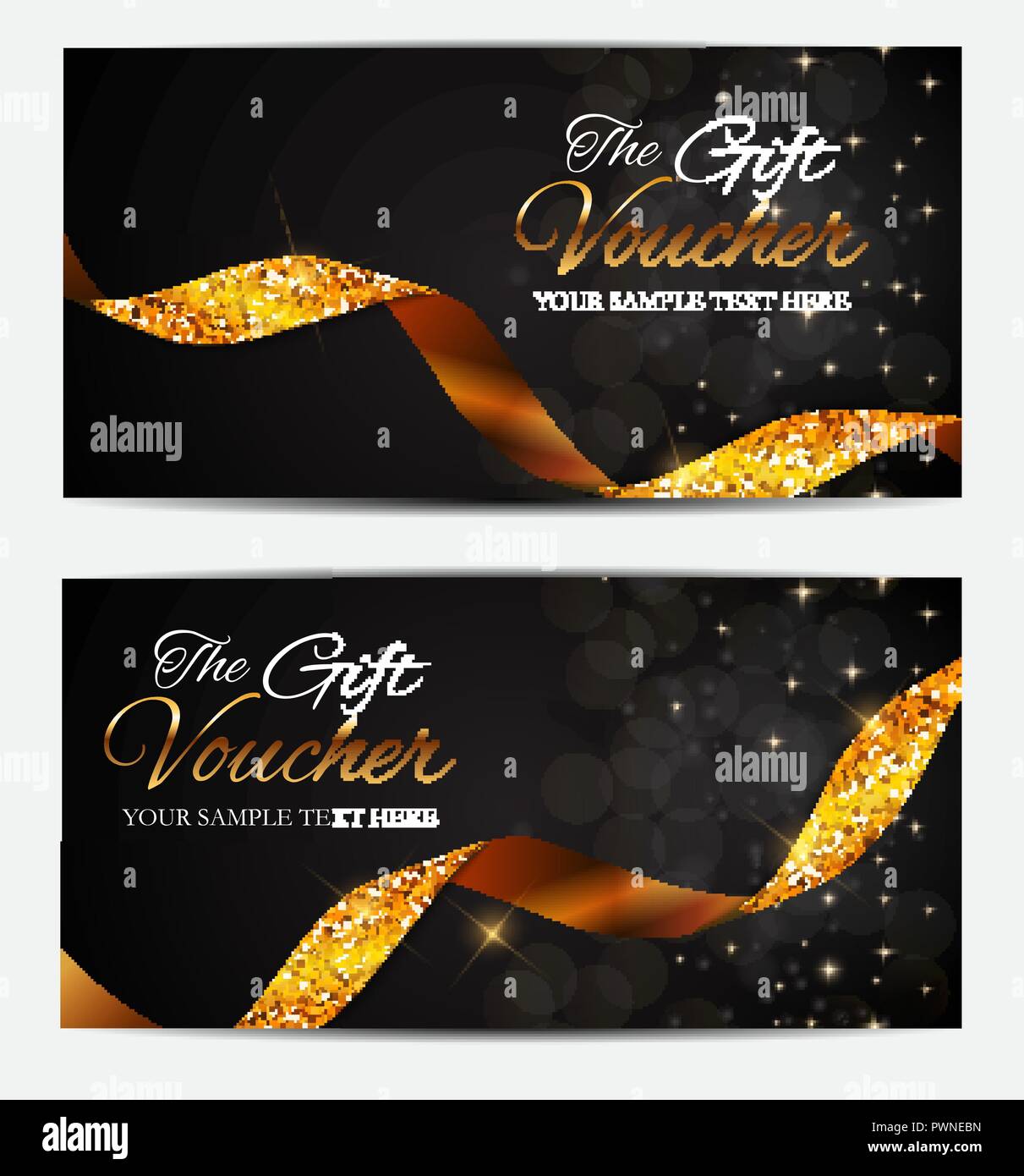 Luxury Members, Gift Card Template for your Business Vector ...