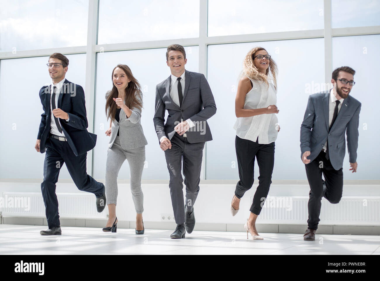 Business men growth collaboration hi-res stock photography and images ...
