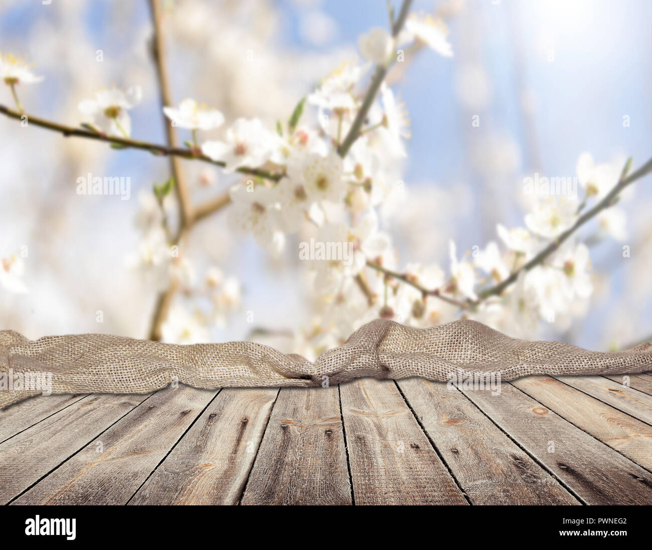 empty table for display montages Stock Photo - Alamy
