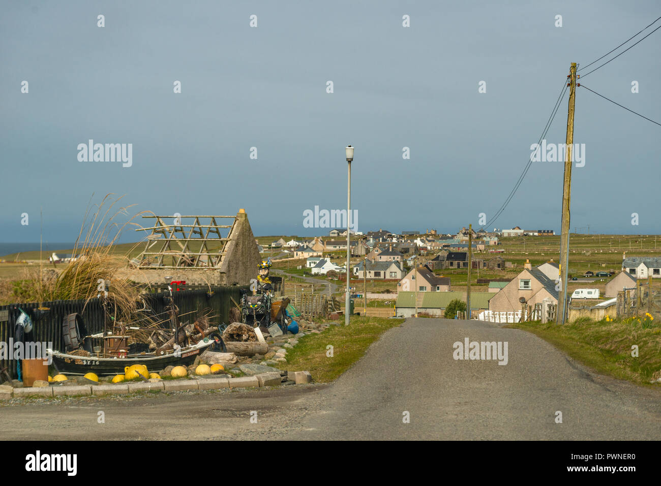 Port of Ness, Isle of Lewis, Outer Hebrides, Scotland, Uk Stock Photo ...