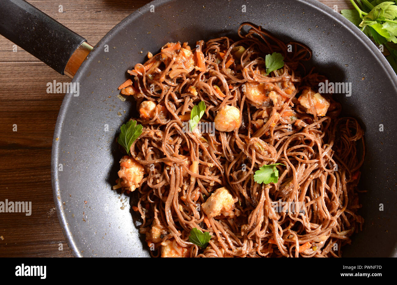 Nasi goreng noodles hi-res stock photography and images - Alamy