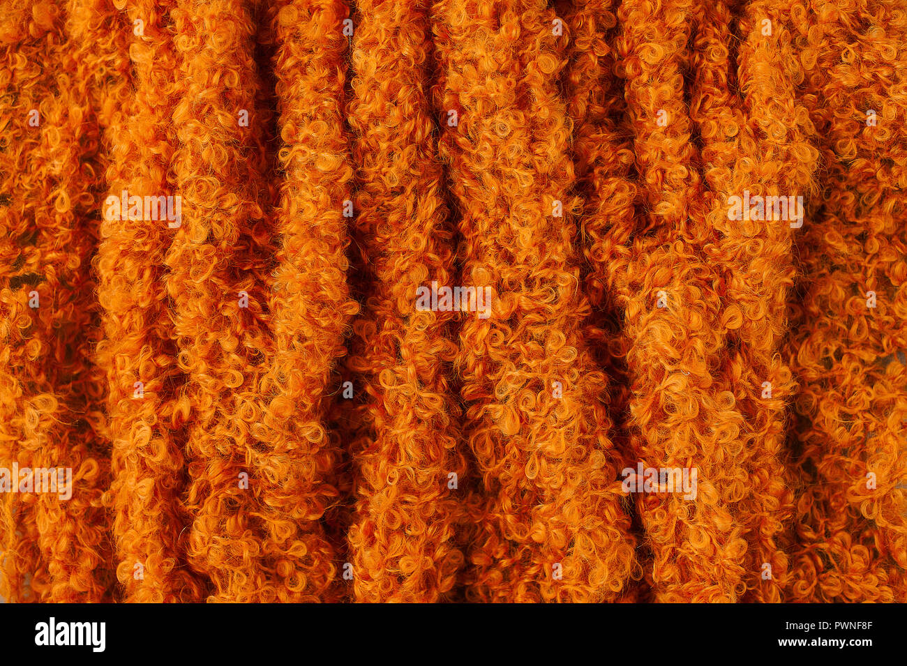 Orange wool texture, Winter ideas for background. close-up Stock Photo ...