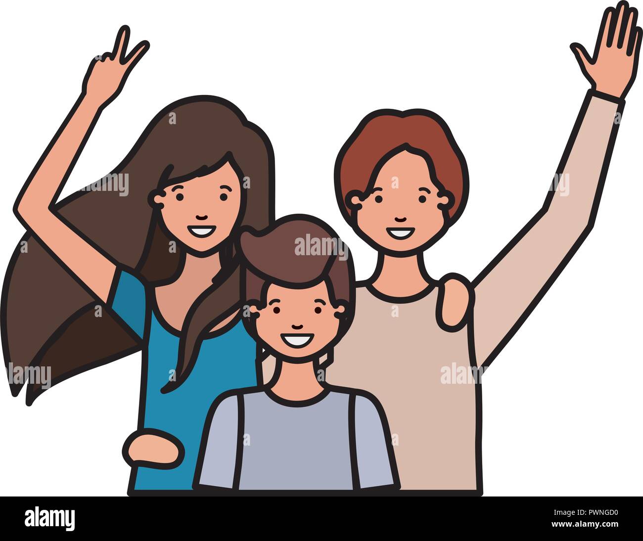 Father and son moments Stock Vector Images - Alamy