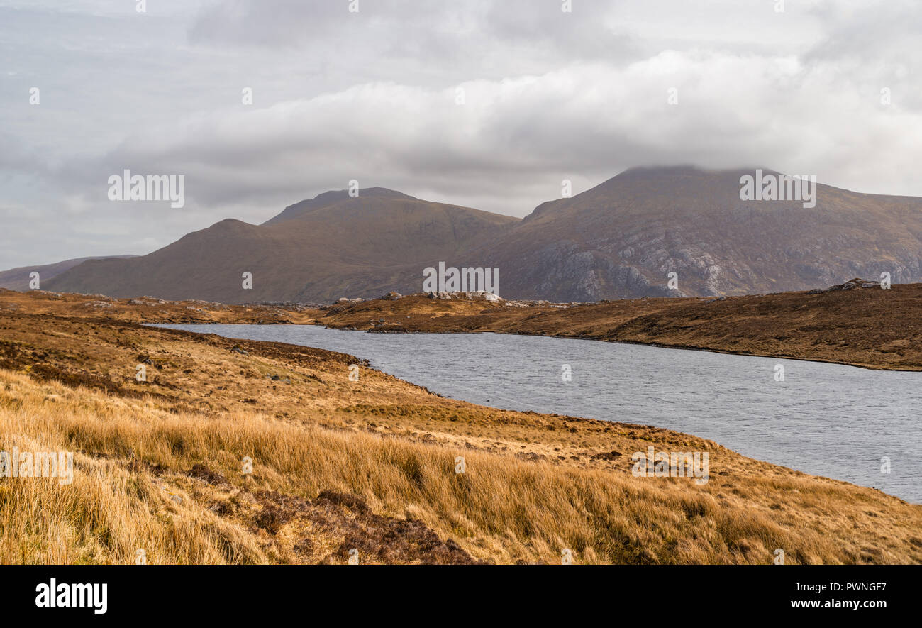 Kyle of Durness Landscape between the Kyle of Durness and Rhiconich ...
