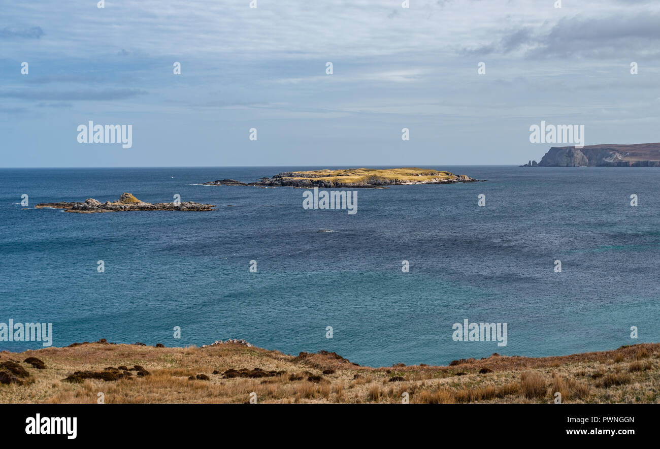 The North coast at Durness, Sutherland, Scottish Highlands, Scotland ...