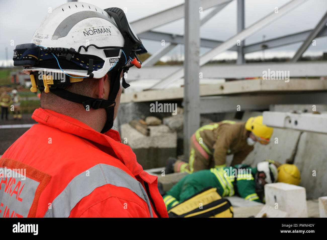 building structural failure, building collapse. urban such and rescue ...