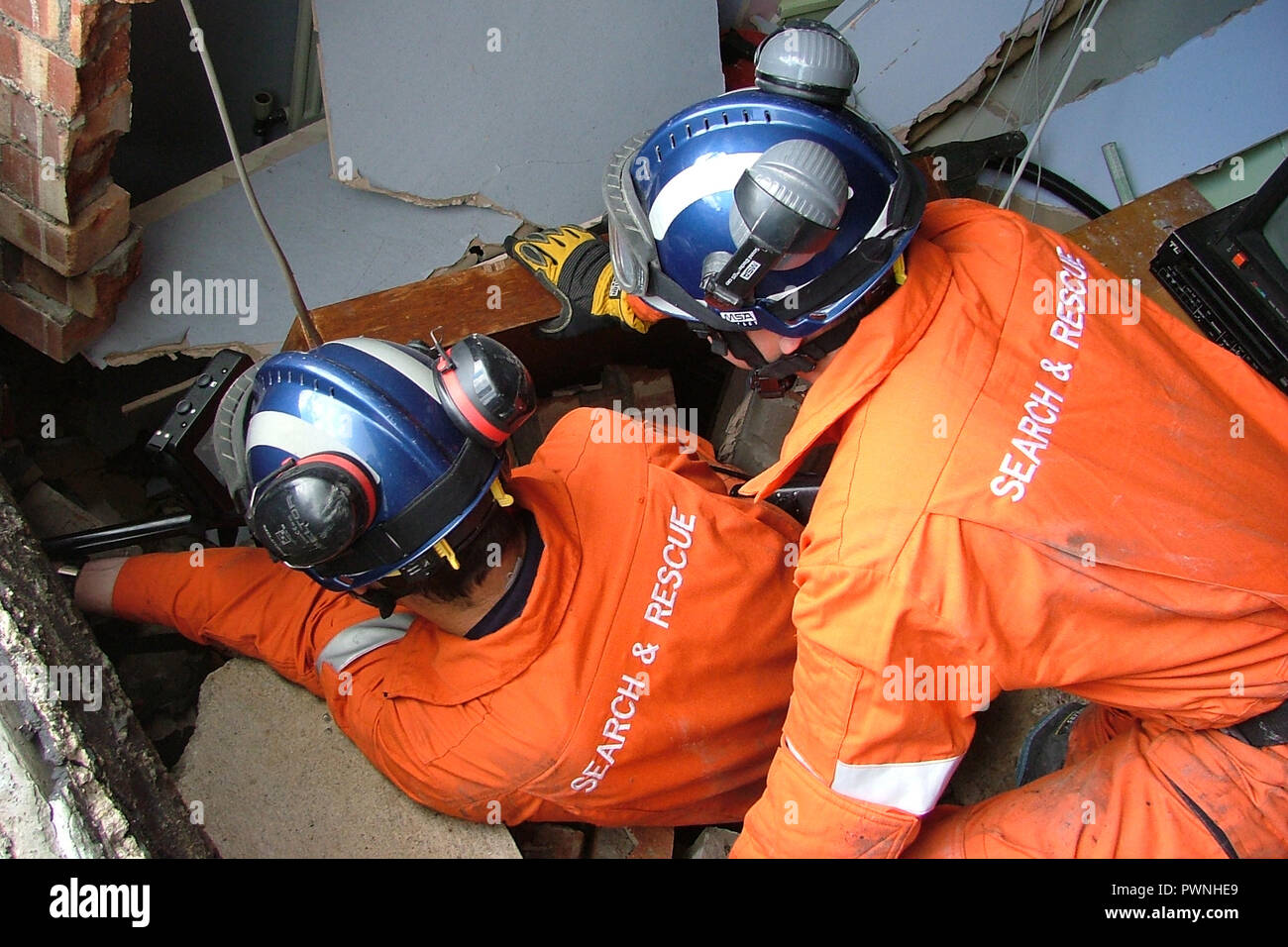 building structural failure, building collapse. urban such and rescue ...