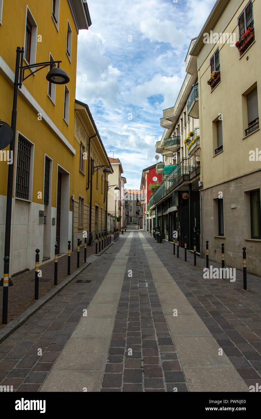 Very beautiful Italian street. Beautiful Italian street. Italy Stock ...