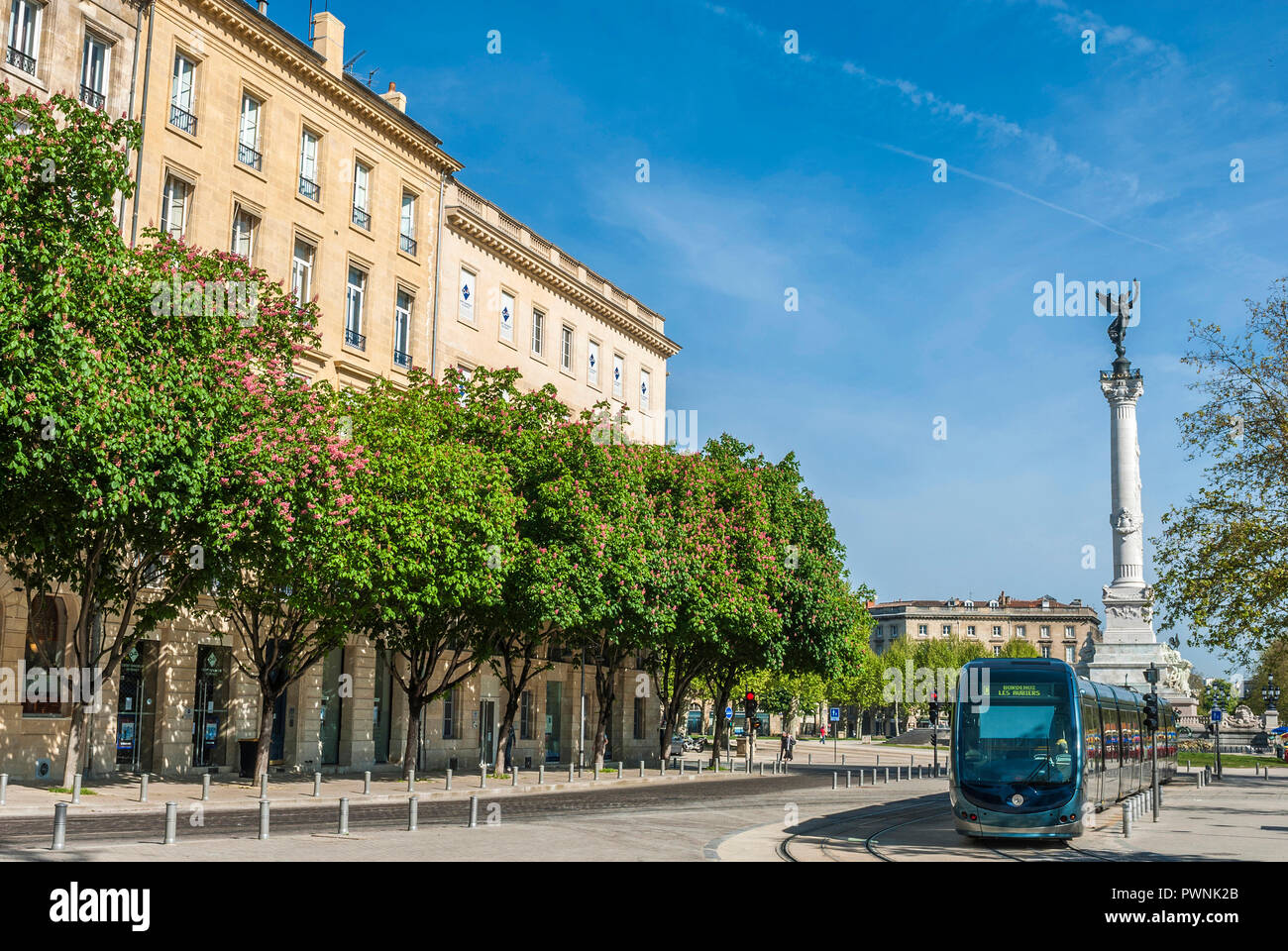 Column monument bordeaux hi-res stock photography and images - Alamy