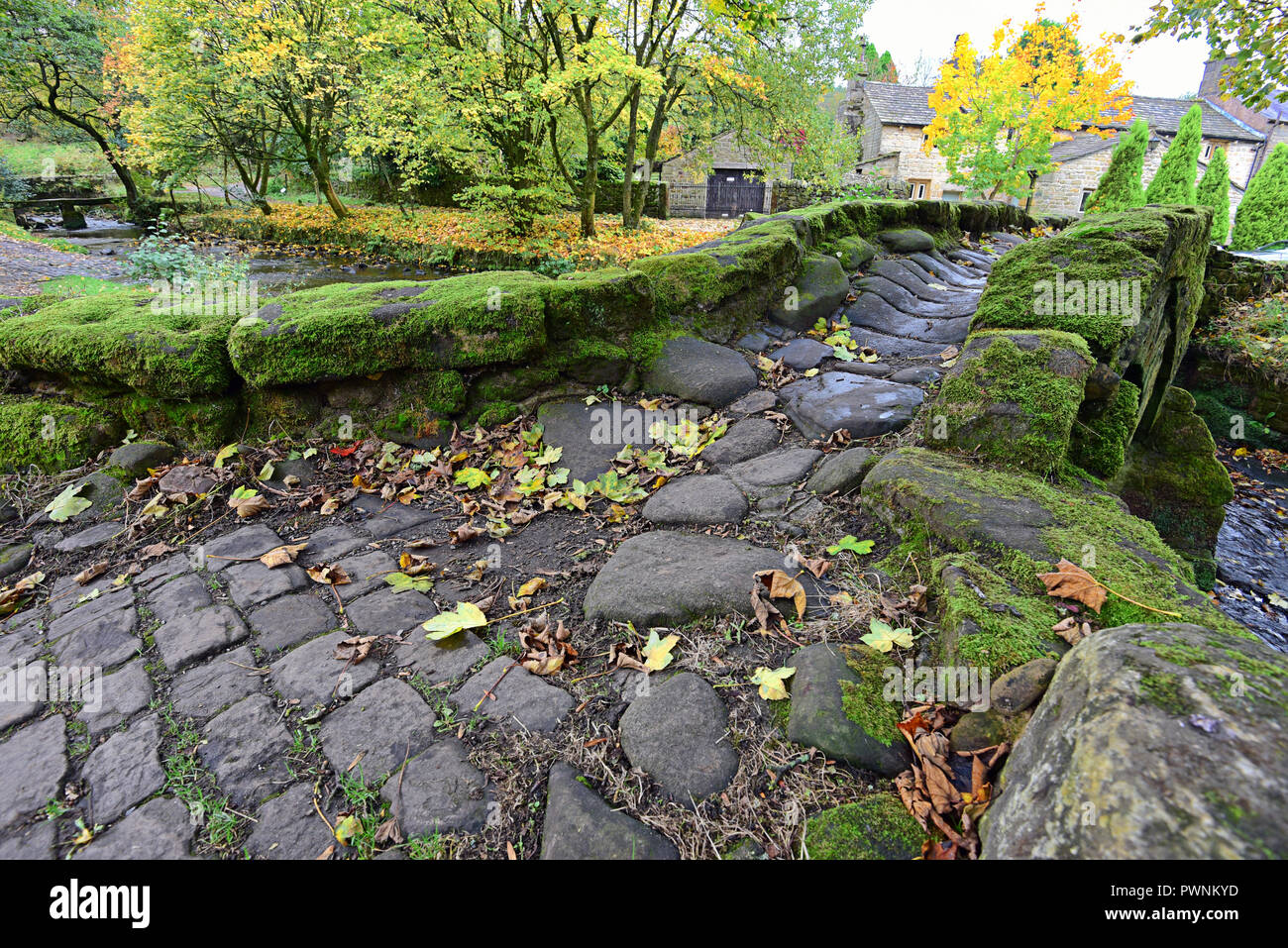 Wycoller village hi-res stock photography and images - Alamy