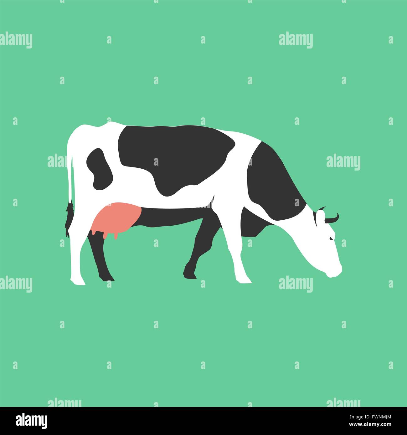 Cattle health Stock Vector Images - Alamy