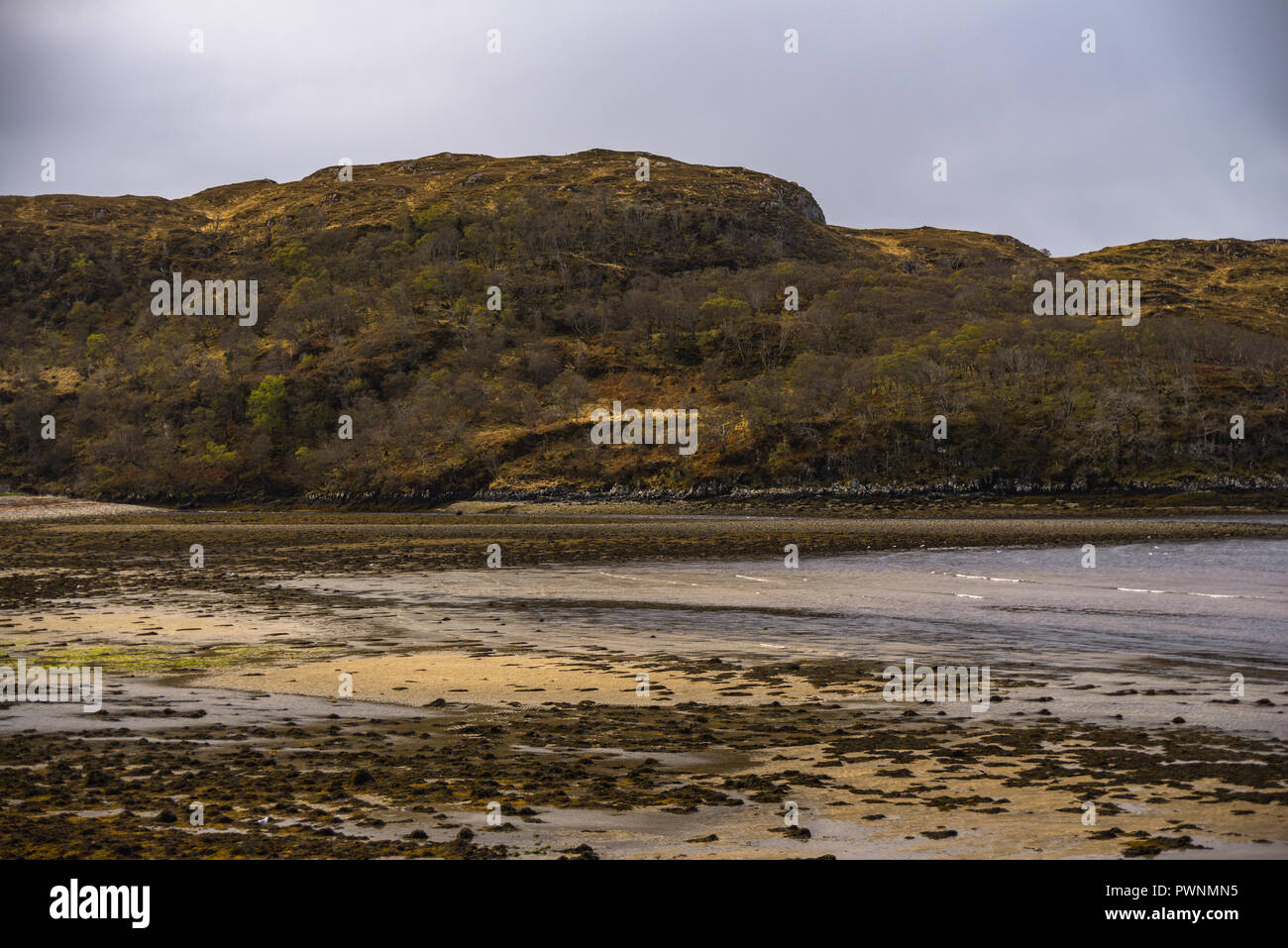 The bay at Inverkirkaig, Sutherland, Scotland, Uk Stock Photo - Alamy