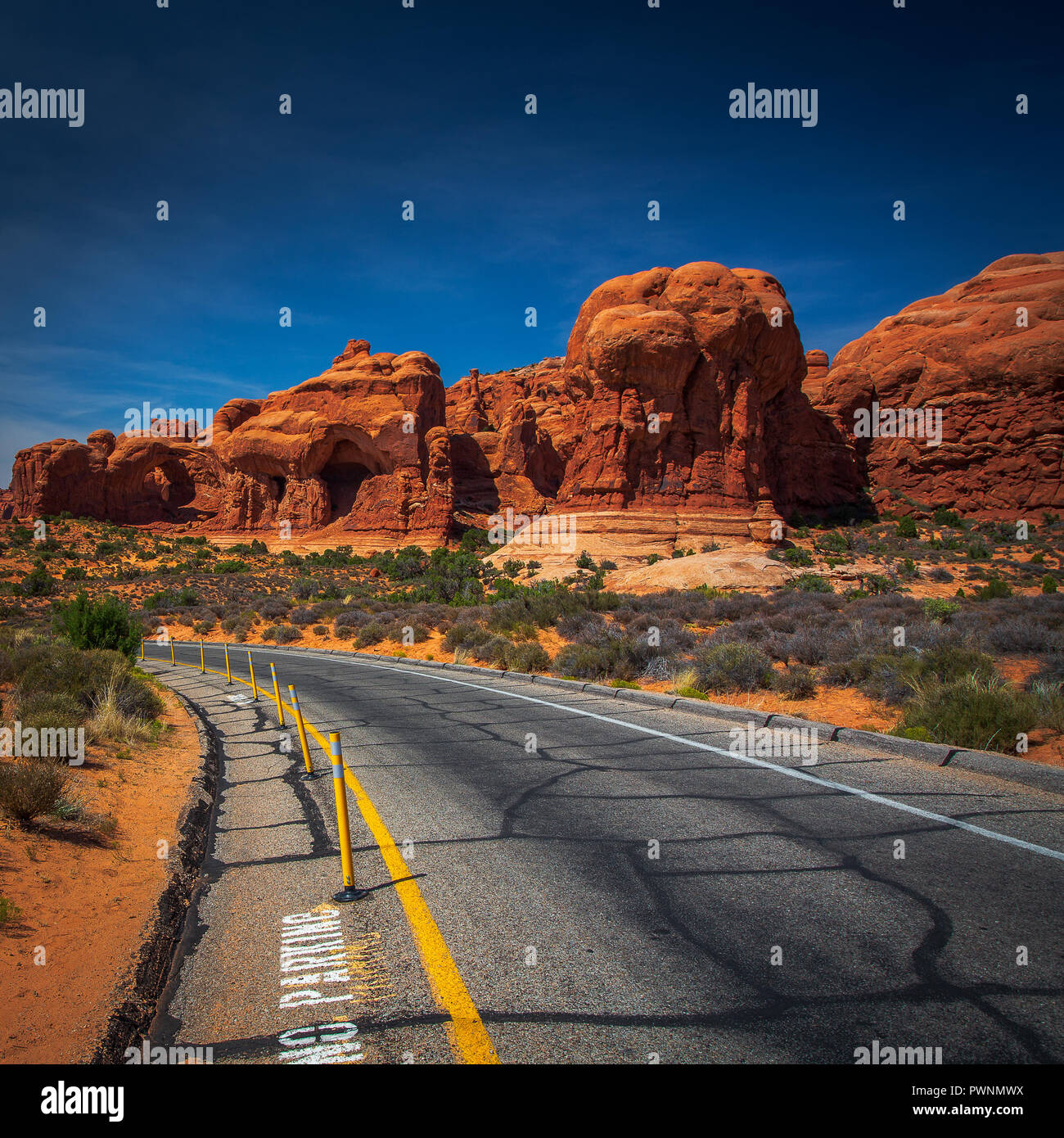 Visit arches national park hi-res stock photography and images - Alamy