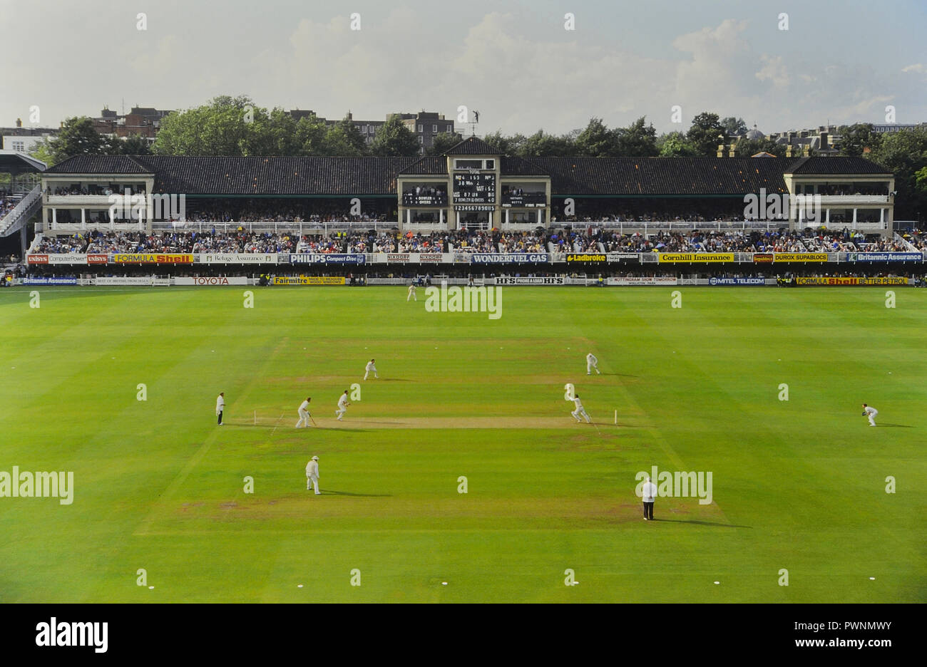 Lords cricket ground old photo hi-res stock photography and images - Alamy