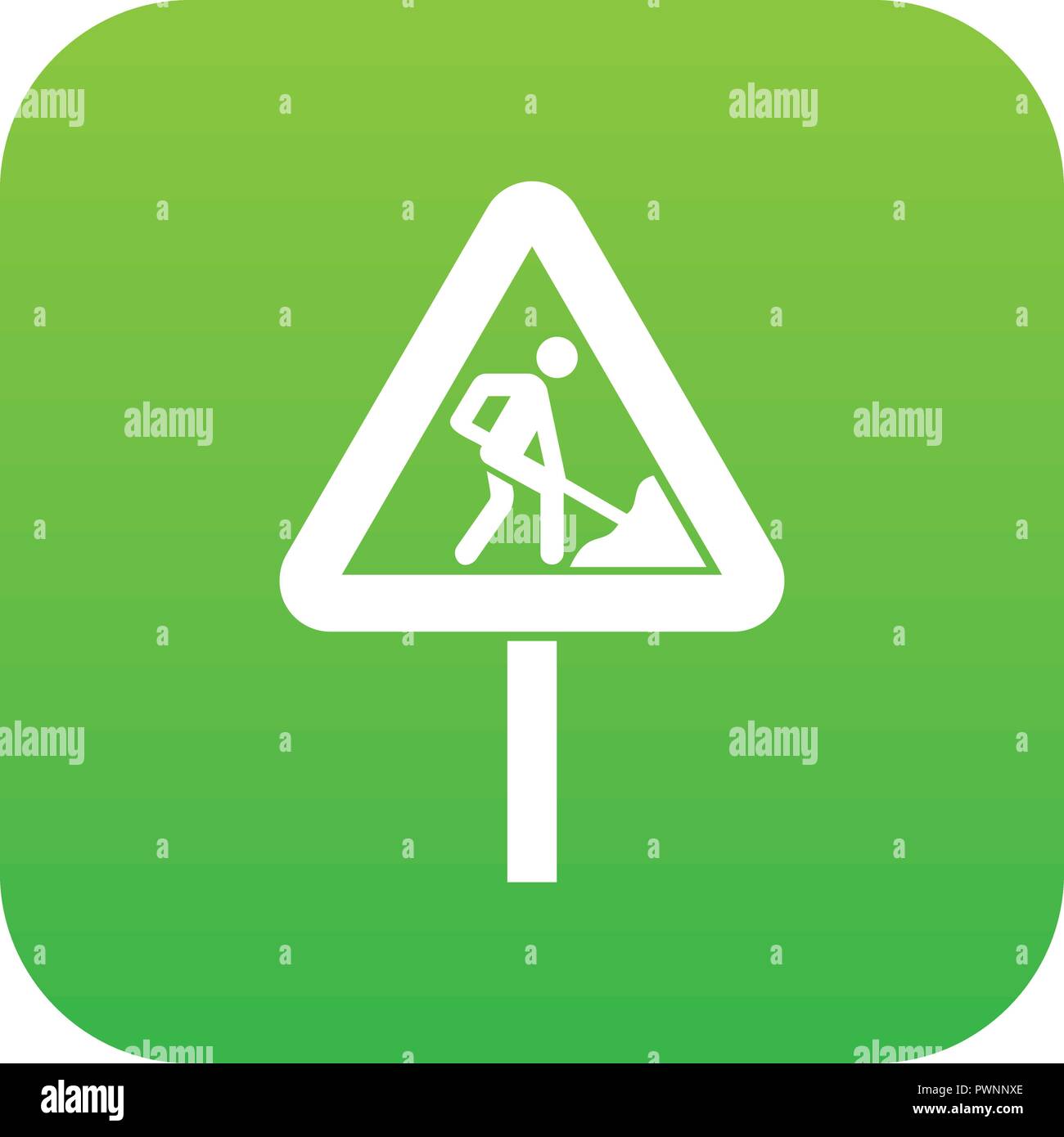 Roadway works Stock Vector Images - Alamy