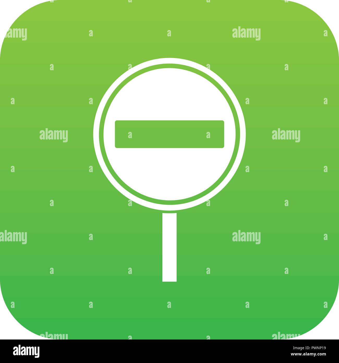 Negative green transport Stock Vector Images - Alamy