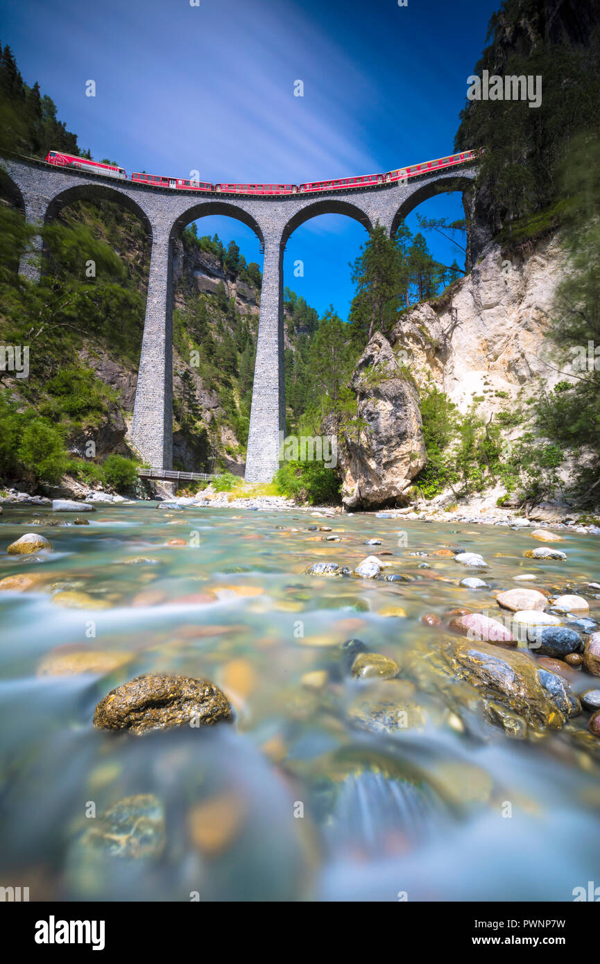 Albula bernina express railway hi-res stock photography and images - Alamy