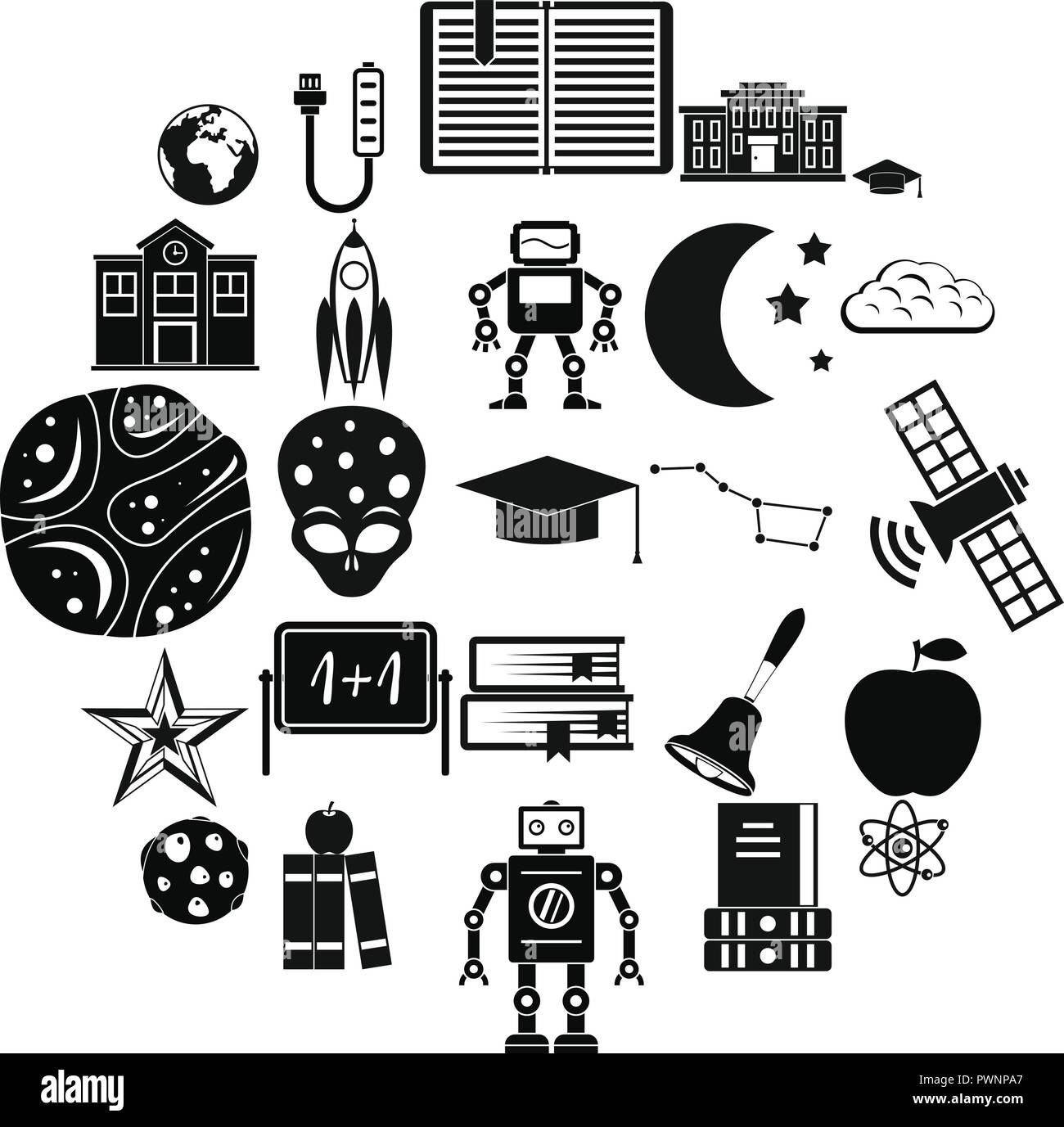Space exploration icons set, simple style Stock Vector Image & Art - Alamy Space exploration icons set, simple style Stock Vector Image & Art - Alamy