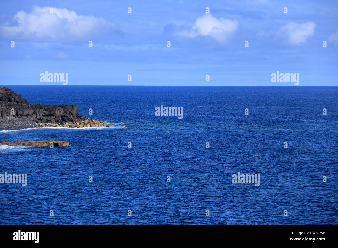Beautiful Isla Faial at the Azores (Portugal Stock Photo - Alamy