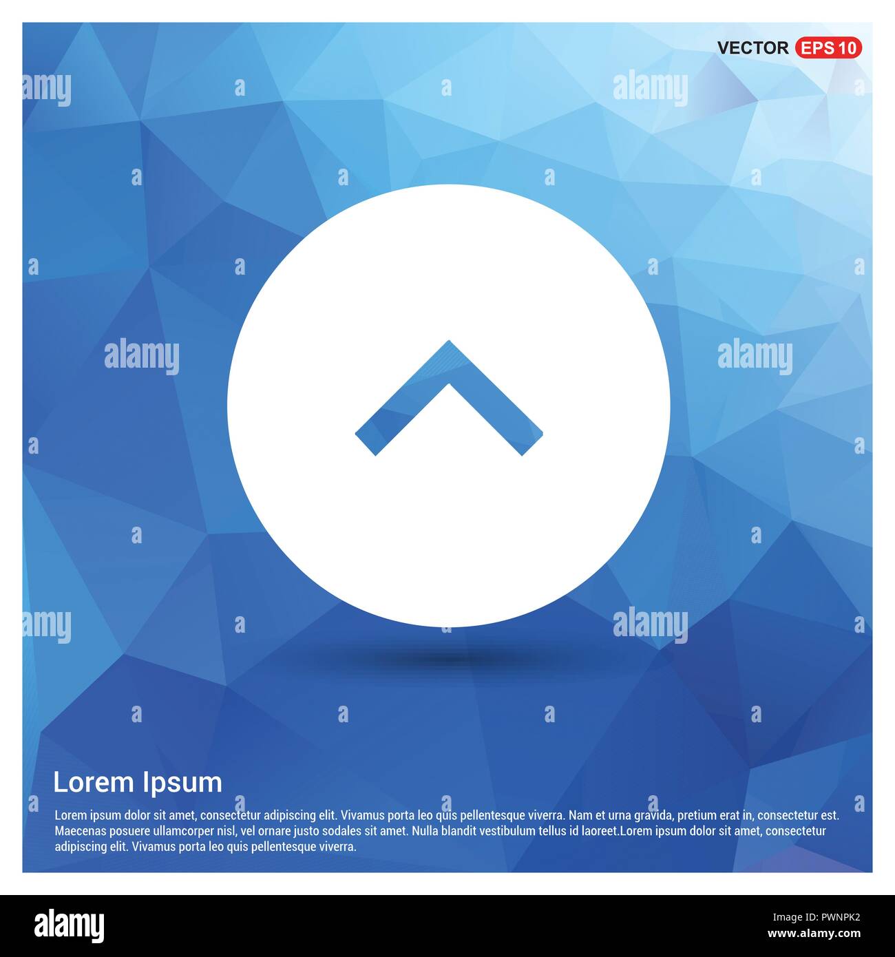 Upper Arrow Icon Stock Vector Image & Art - Alamy
