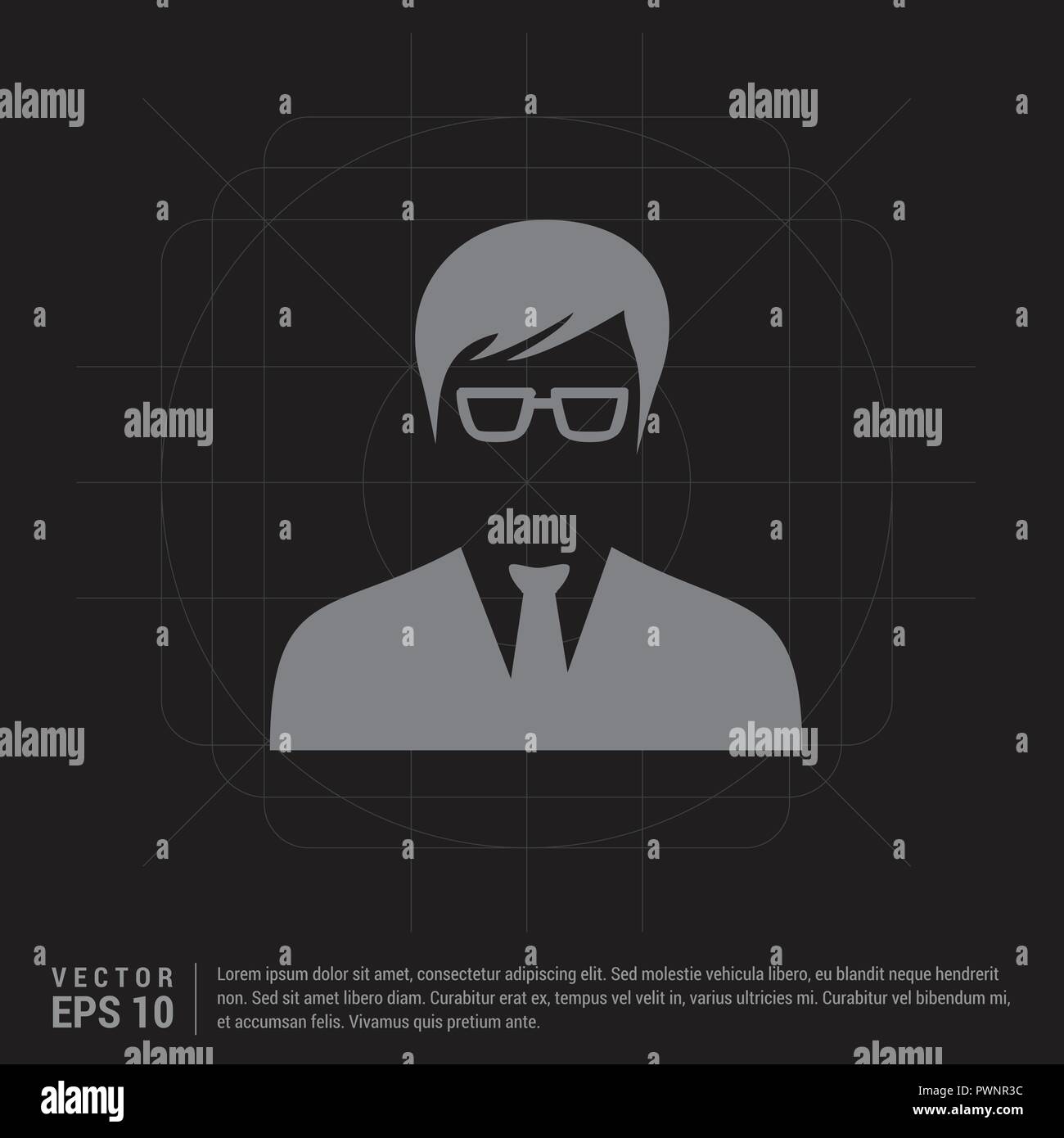 Male User Icon Stock Vector Image & Art - Alamy