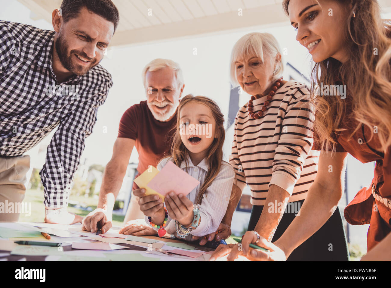Checking family tree hi-res stock photography and images - Alamy
