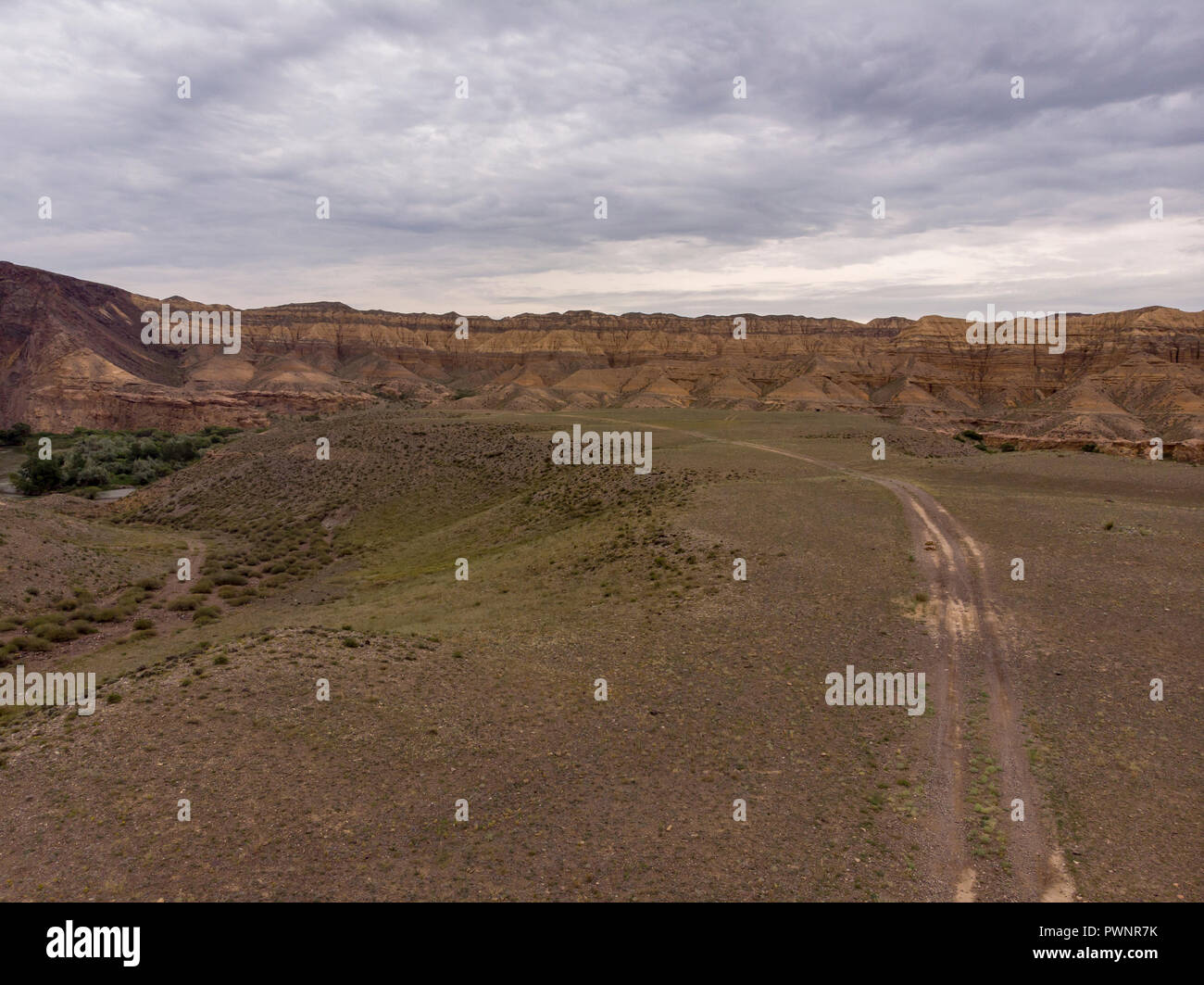 Charyn Canyon, Charyn National Park in Kazakhstan. The Valley of ...