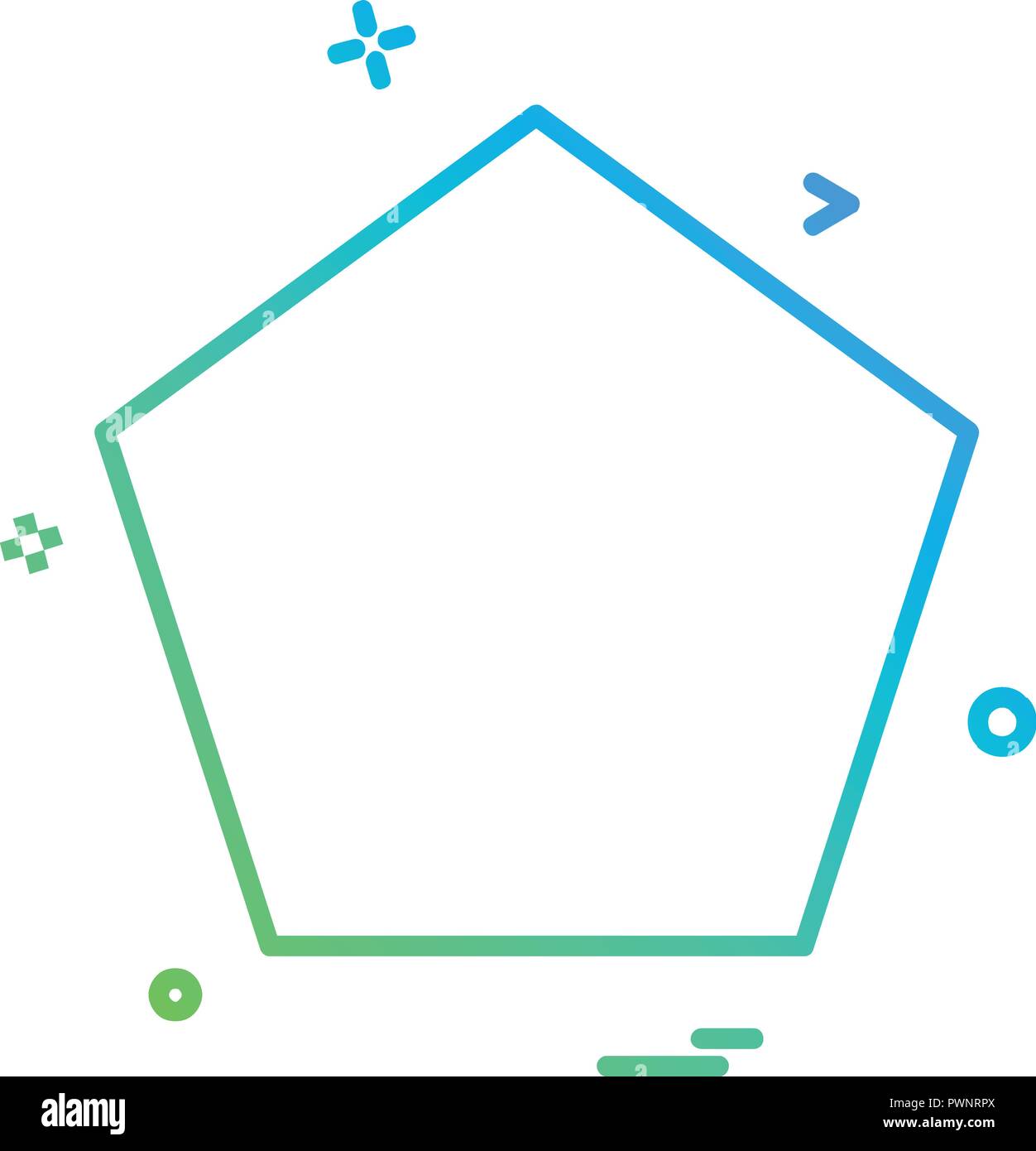 Shape icon design vector Stock Vector Image & Art - Alamy