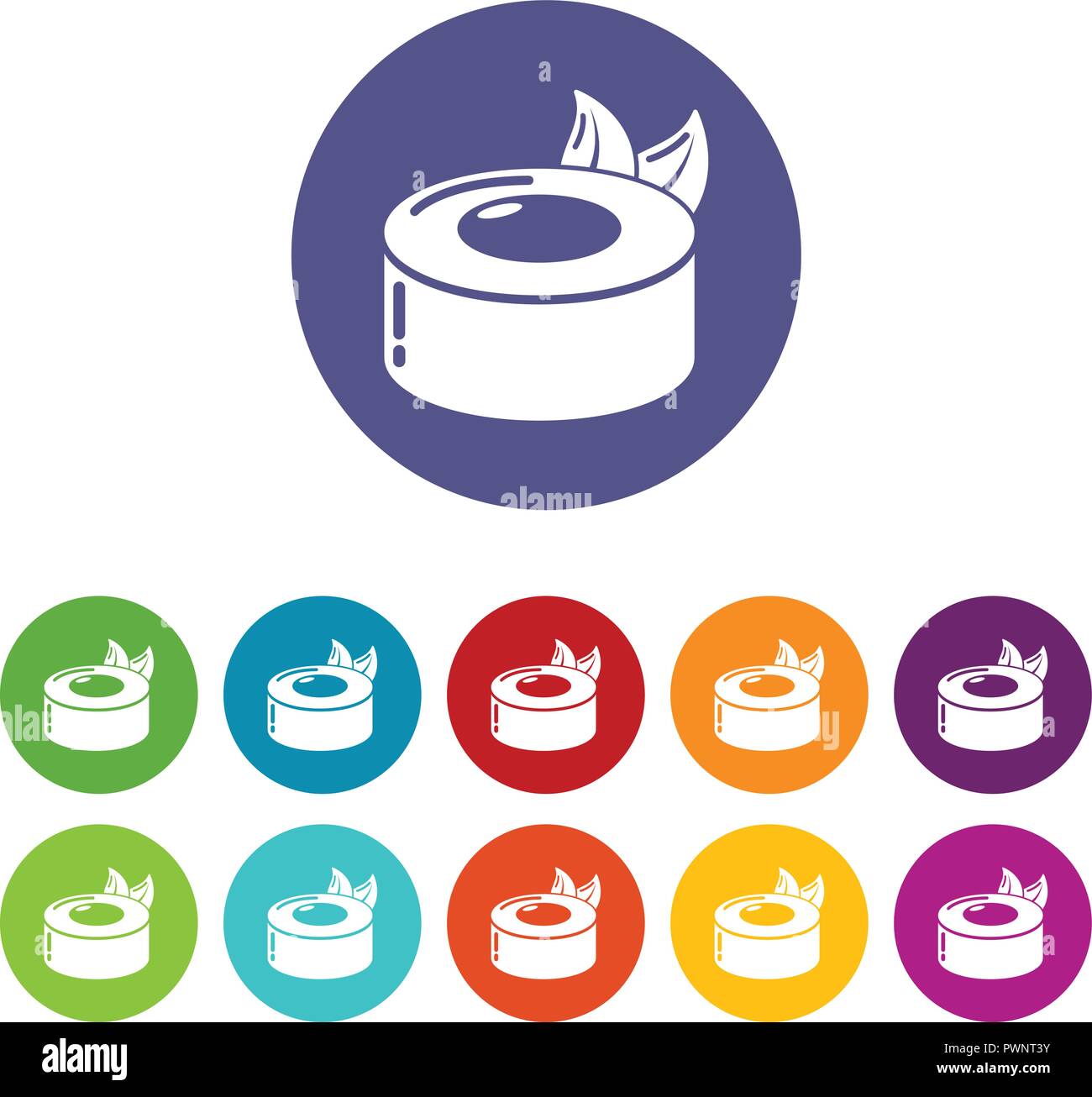Sushi concept icon, simple black style Stock Vector Image & Art - Alamy