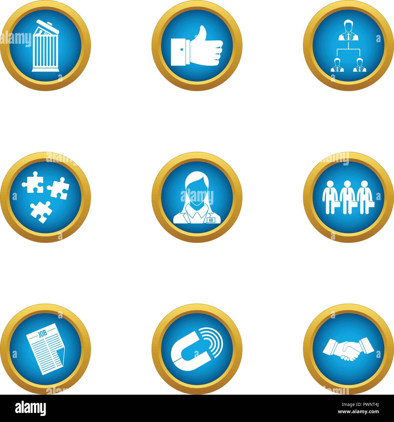 Covenant icons set, flat style Stock Vector Image & Art - Alamy