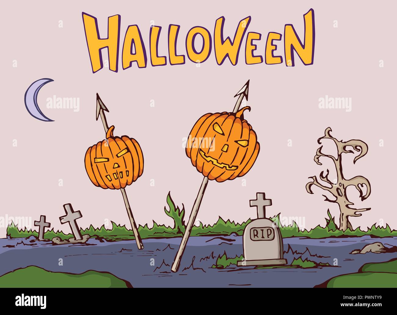 Spear grass tree Stock Vector Images - Alamy