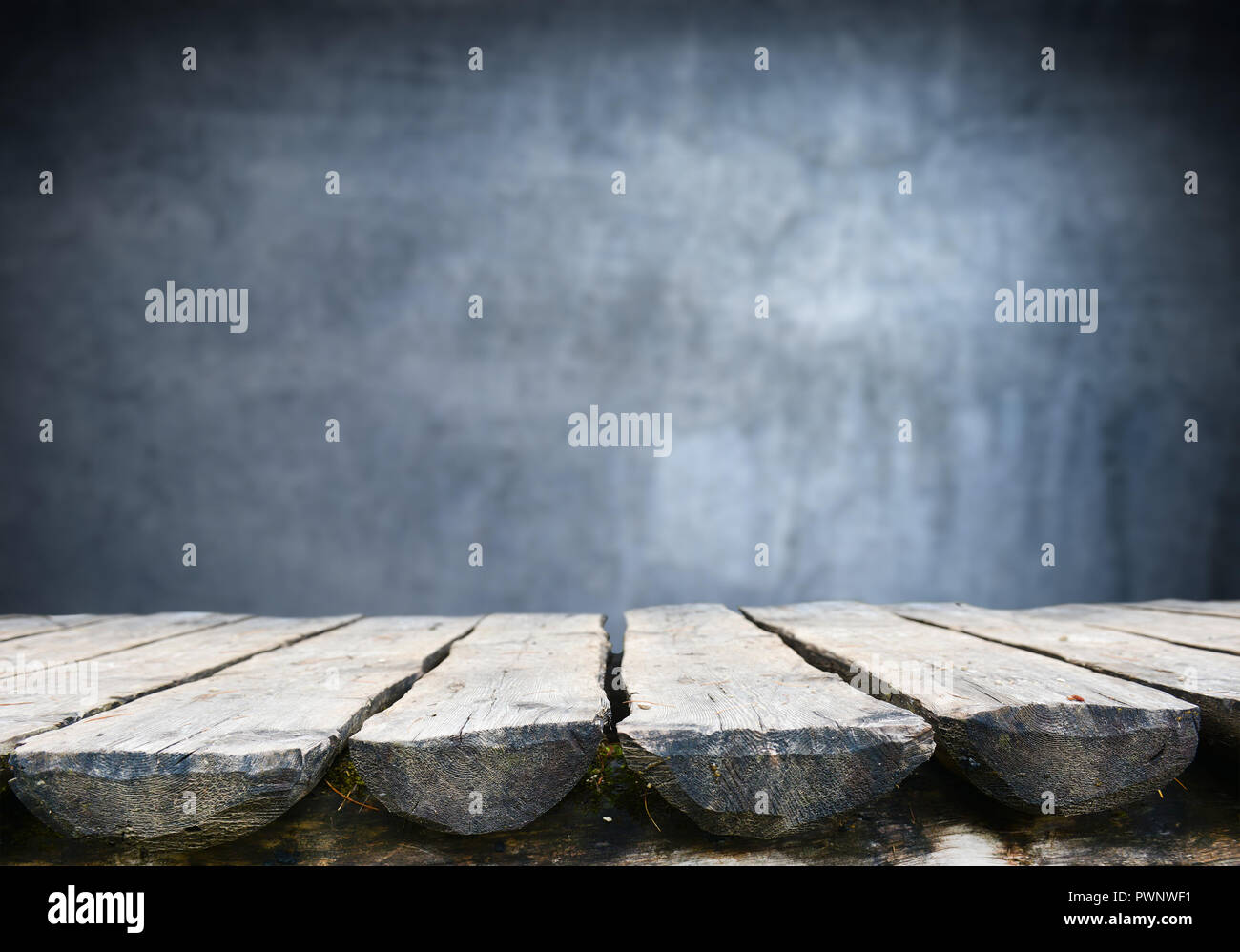 empty table for product display montages Stock Photo - Alamy