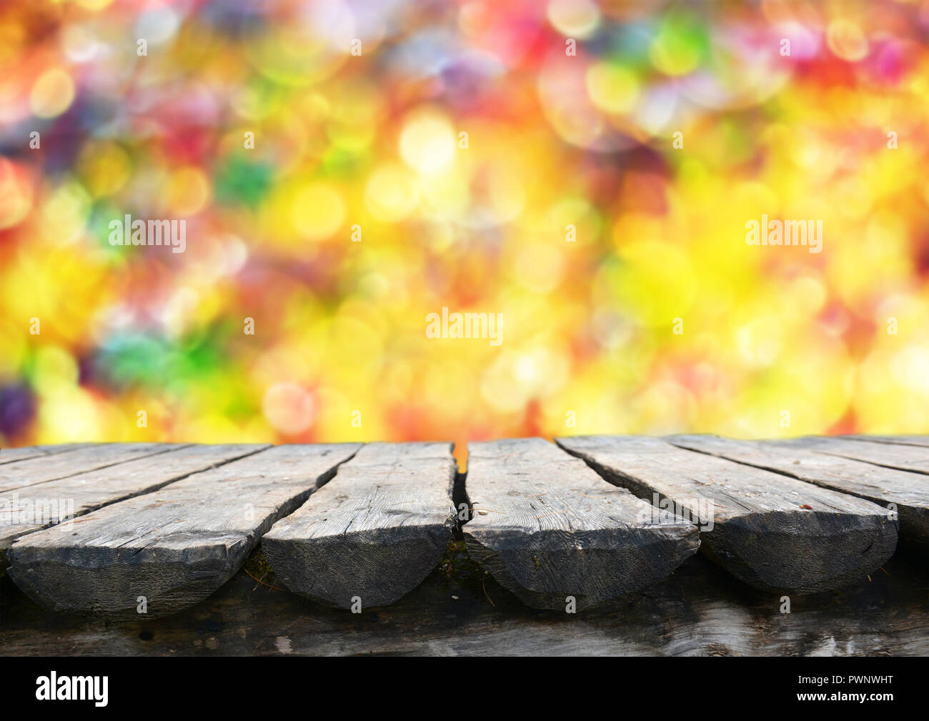empty table for product display montages Stock Photo - Alamy