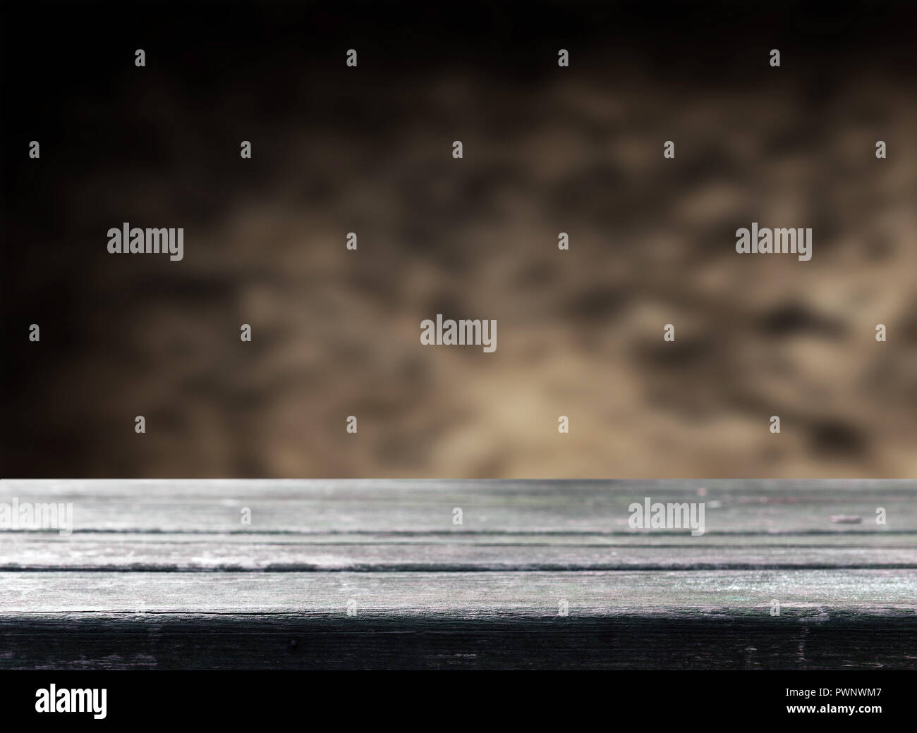 empty table for product display montages Stock Photo - Alamy