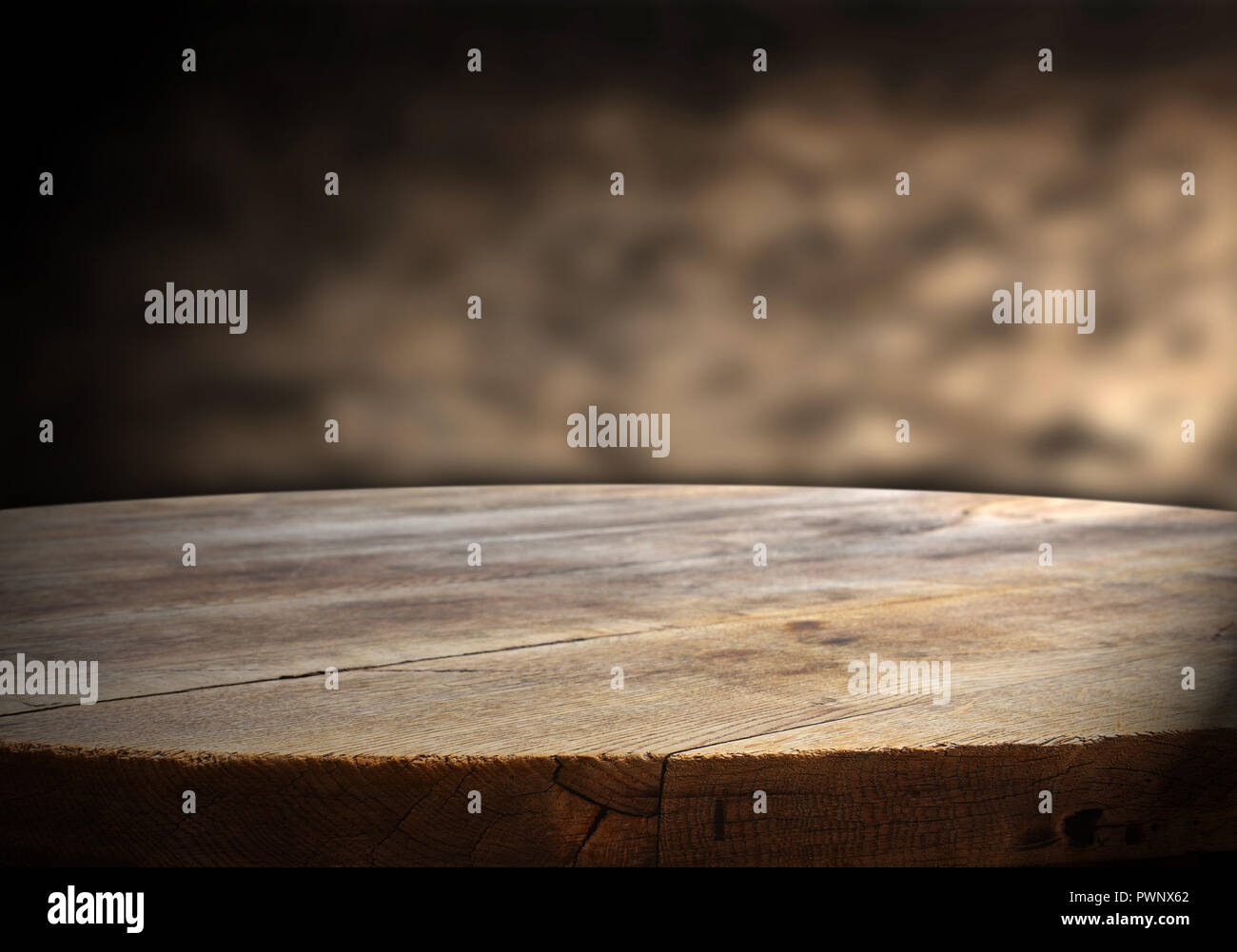 empty table for product display montages Stock Photo - Alamy